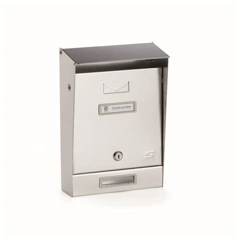 Cassetta Postale Tradizionale S01 Silmec Con Tetto Parapioggia