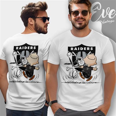 Las Vegas Raiders Charlie Brown Snoopy Happy Dancing Shirt Eve Vintage