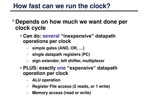 Ppt Datapath And Control Multicycle Implementation Powerpoint