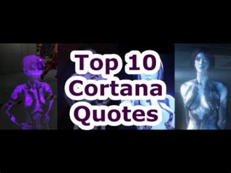 Top 10 Cortana Quotes Youtube