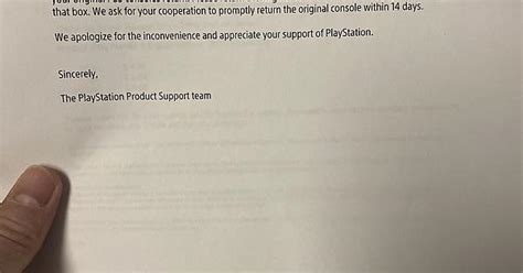 My Ps5 Bricked On Launch Day And Today I Received This In The Mail