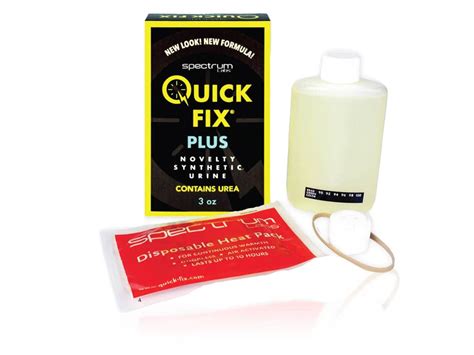 Quick Fix 6 3 Plus Synthetic 3oz Novelty Urine Spectrum Labs