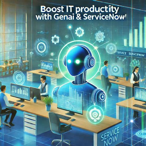 Servicenow Genai Itproductivity Automation Digitaltransformation Itsm Futureofwork