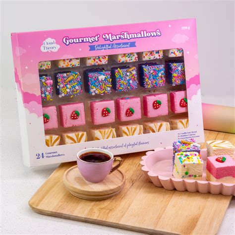 24 Pcs Delightful Assortment Marshmallow Box Cloud Theory Marshmallows