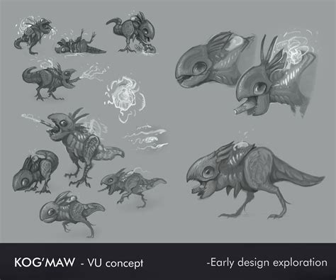 Kogmaw Vgu Concept Early Exploration By Sneiks On Deviantart