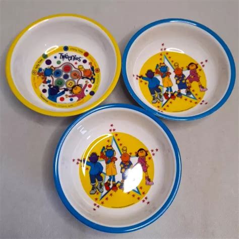 Vintage Bbc Tweenies Characters Melamine Bowls £699 Picclick Uk