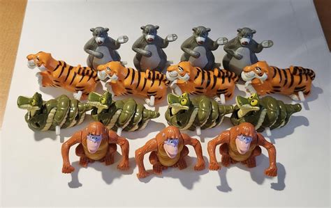 Vintage Disney Jungle Book Mcdonalds Happy Meal Toys Baloo The Bear