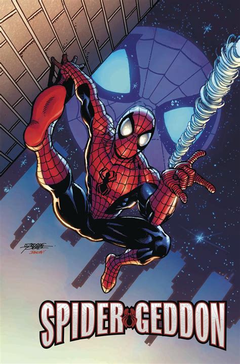 Spider Geddon 1 Cover L Incentive George Perez Variant Cover Spider
