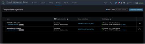 zero touch provisioning with cisco firewall management center templates