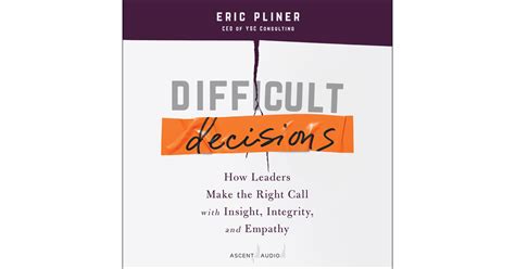 Difficult Decisions Audiobook