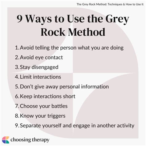 What Is Grey Rocking And 9 Ways To Use The Grey Rock Method