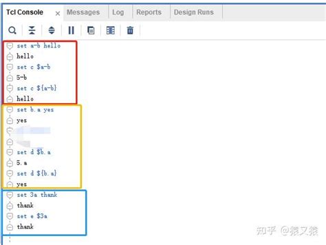 vivado tcl之tcl基础语法（一）tcl基础知识 知乎