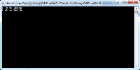 programmer s ranch c ef setting connection strings at runtime with