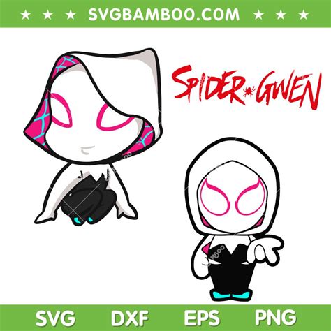 Spider Gwen Chibi Svg Png