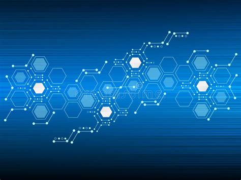 Vector Design Technology Network Background Stock Vector Image