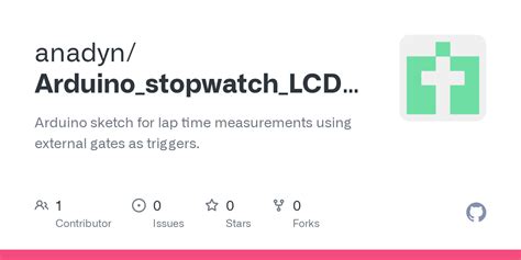 GitHub Anadyn Arduino Stopwatch LCD Printer Arduino Sketch For Lap