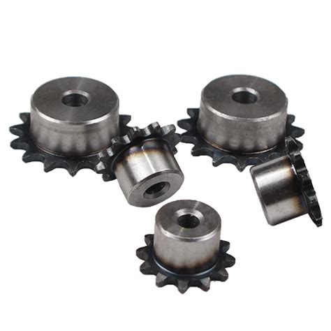 체인 드라이브 스프로킷 산업용 스프로킷 휠 10 28 톱니 롤러 체인 기어 피치 8mm 45 스틸 05b 1 개