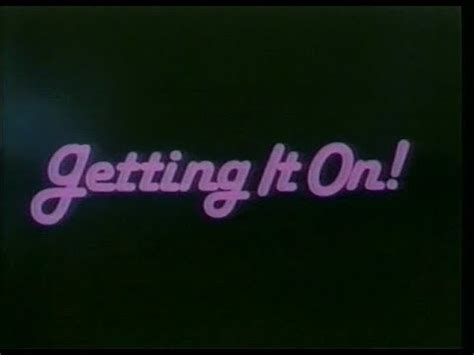 Getting It On Film 1983 Moviemeternl