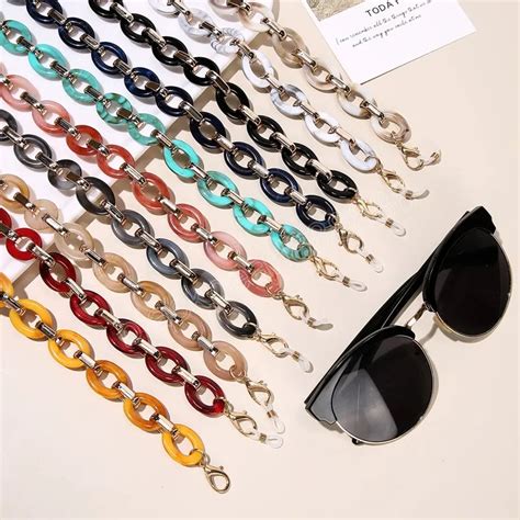 Fashion Acrylic Glasses Chain For Eyeglasses And Sunglasses Unisex