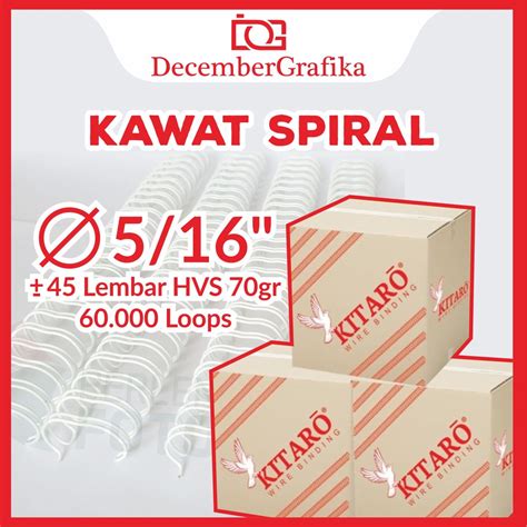 Jual Ring Kawat Spiral 31 516 Spool Shopee Indonesia