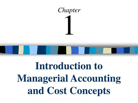 PPT Introduction To Managerial Accounting And Cost Concepts