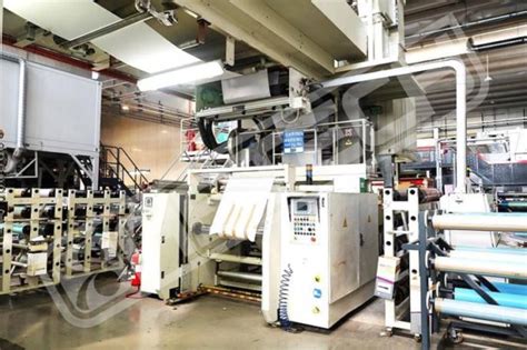 Ci Flexo Press 10 Colors Flexotecnica Chronos 1200 Mm F102 In