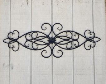 Wrought Iron Wall Art Etsy