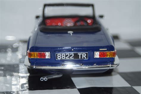 Ls Collectibles Triumph Tr6 Convertible 1974 Blue 118th Ls002b