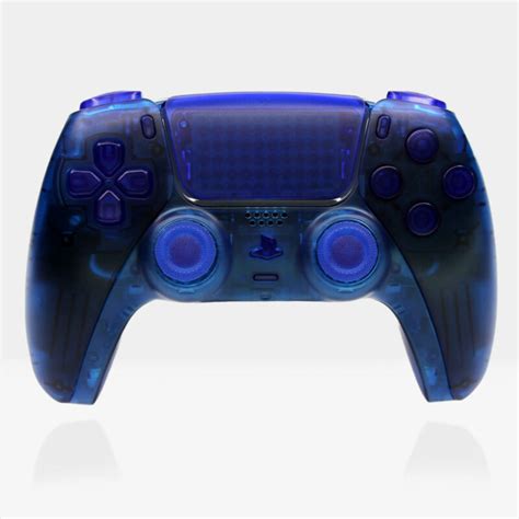 Triple Clear Blue Ps5 Controller Killscreen Triple Clear Blue Ps5 Controller Killscreen