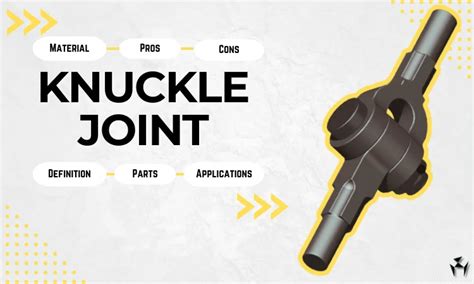 Knuckle Joint Definition Parts Assembly Drawing Pros And Cons Pdf