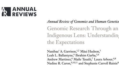 Indigenous Peoples Rights In Data A Contribution Toward Indigenous Research Sovereignty Nni