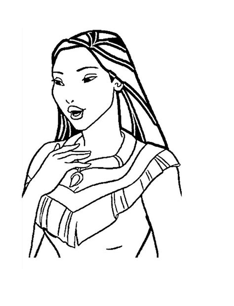 Pocahontas 2 Coloring Pages