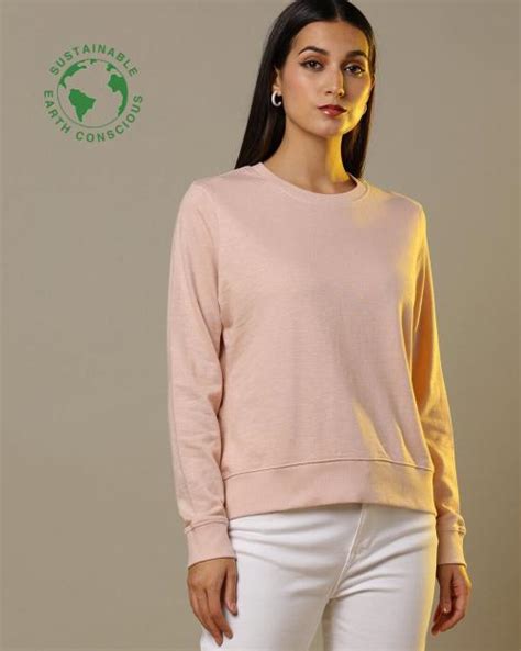 Buy Organic Cotton Round Neck Sweatshirt Online At Best Prices In India