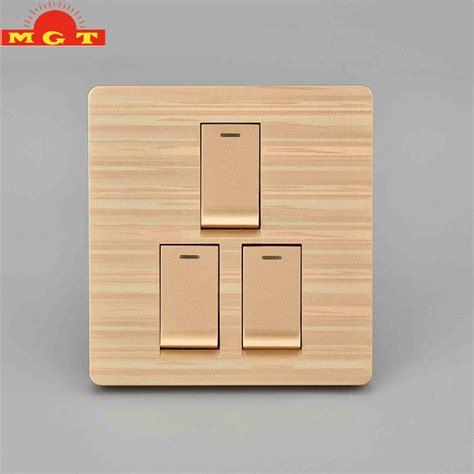 Uk Standard 10a 1 Gang Wall Switch Multi Push Button Switch China