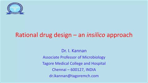 In Silico Drug Designmolecular Docking Pdf