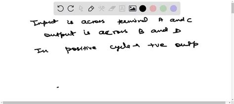 Solvedas Shown Is Figure The Input Is Across The Terminal A And C And