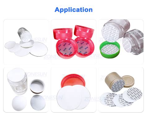 Zonesun Zs Wim02 Automatic Induction Cap Lining Machine Aluminium Foil