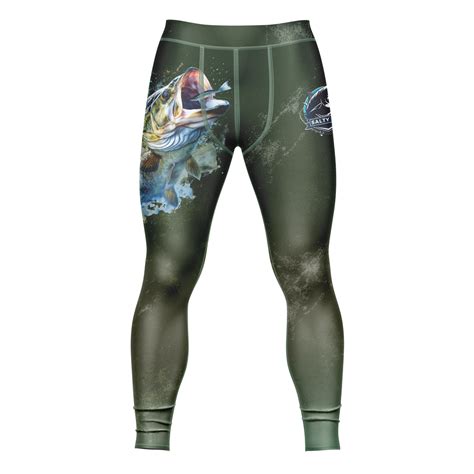 Predator Bass Leggings Mens Salty Dog Fishing Apparel