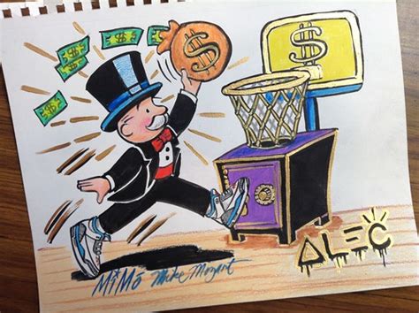 Alec Monopoly Air Jordan 3s Sneakers With Safe And Basket Flickr