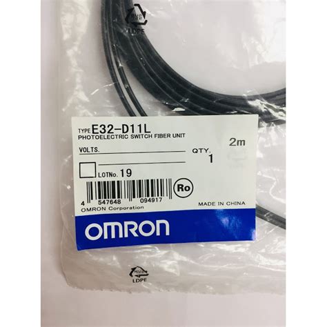 Omron Fiber Sensor E32 D11l 2m Shopee Malaysia