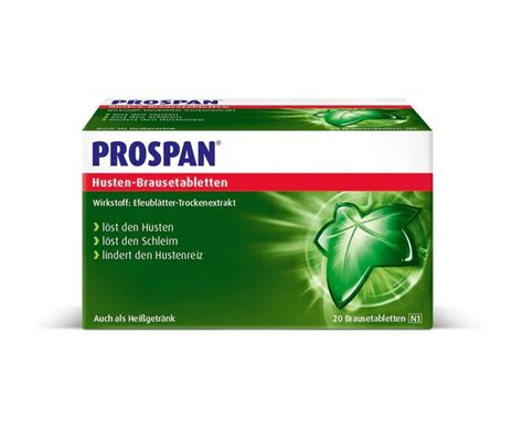 Prospan Cough Effervescent Tablets 20 Pcs Tablets