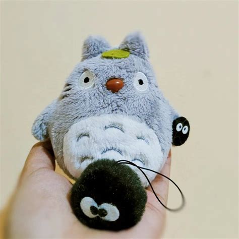 Ghibli Totoro And Soot Sprite Bundle Plush Hobbies And Toys Toys And Games