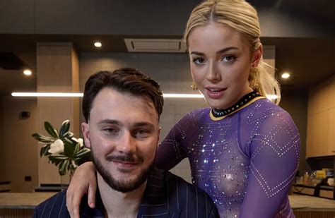 Livvy Dunne Rocks Ab Baring Look While Celebrating Boyfriend Paul Skenes Dominant Victory Tmspn