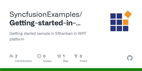 GitHub SyncfusionExamples Getting Started In SfKanban WPF Getting Started Sample In SfKanban