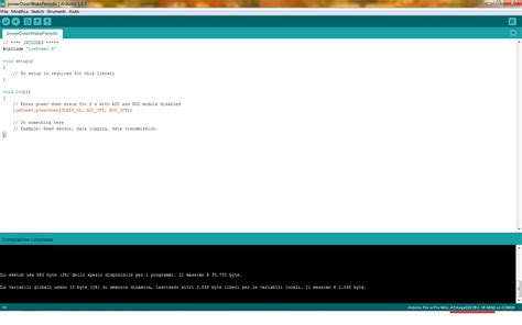 Atmega 168 Pro Mini Power Down Generale Arduino Forum