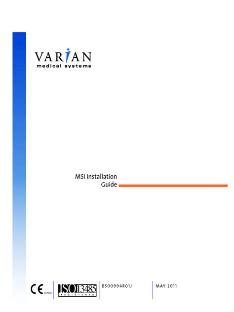 B500994r01 Rev J Msi Installation Guide Pdf Installation Computer