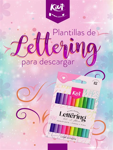 Plantillas Lettering Para Descargar 3 Pdf