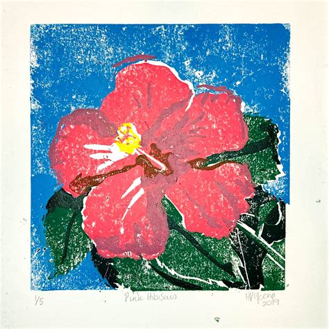 What Is A Reduction Print — The Peacock And The Printmaker