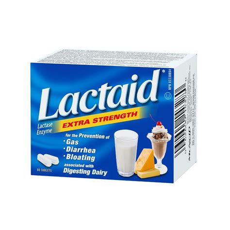 Get Dairy Freedom With Lactaid Extra Strength Tablets Fast Relief