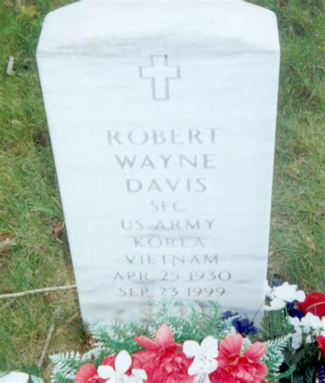 Robert Wayne Bob” Davis Sr 1930 1999 Find A Grave Memorial